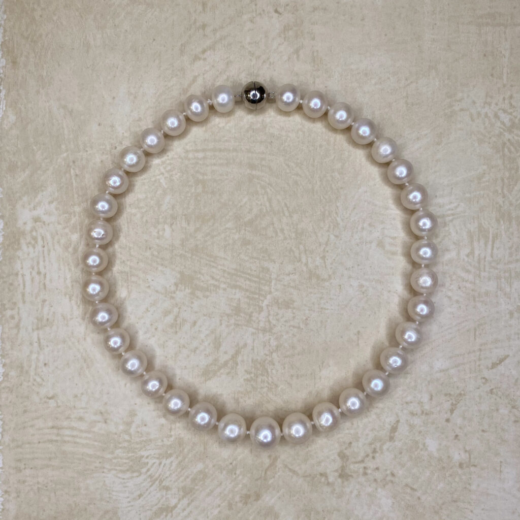 Large White Pearl Necklace | The Real Pearl Co